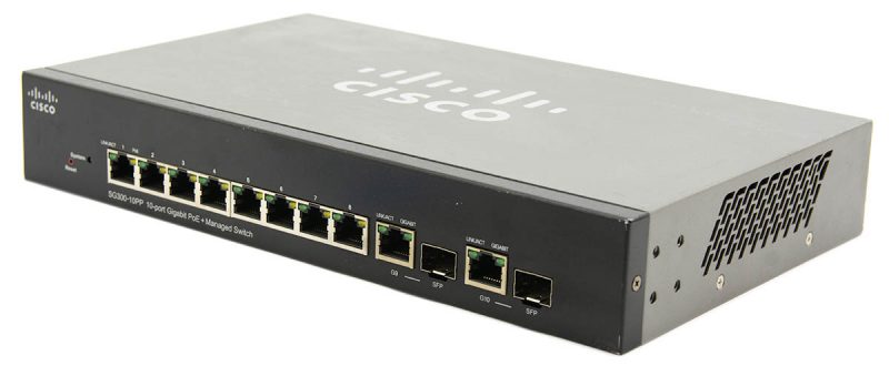 Cisco SG 300-10P 10-Port Gigabit PoE Managed Switch
